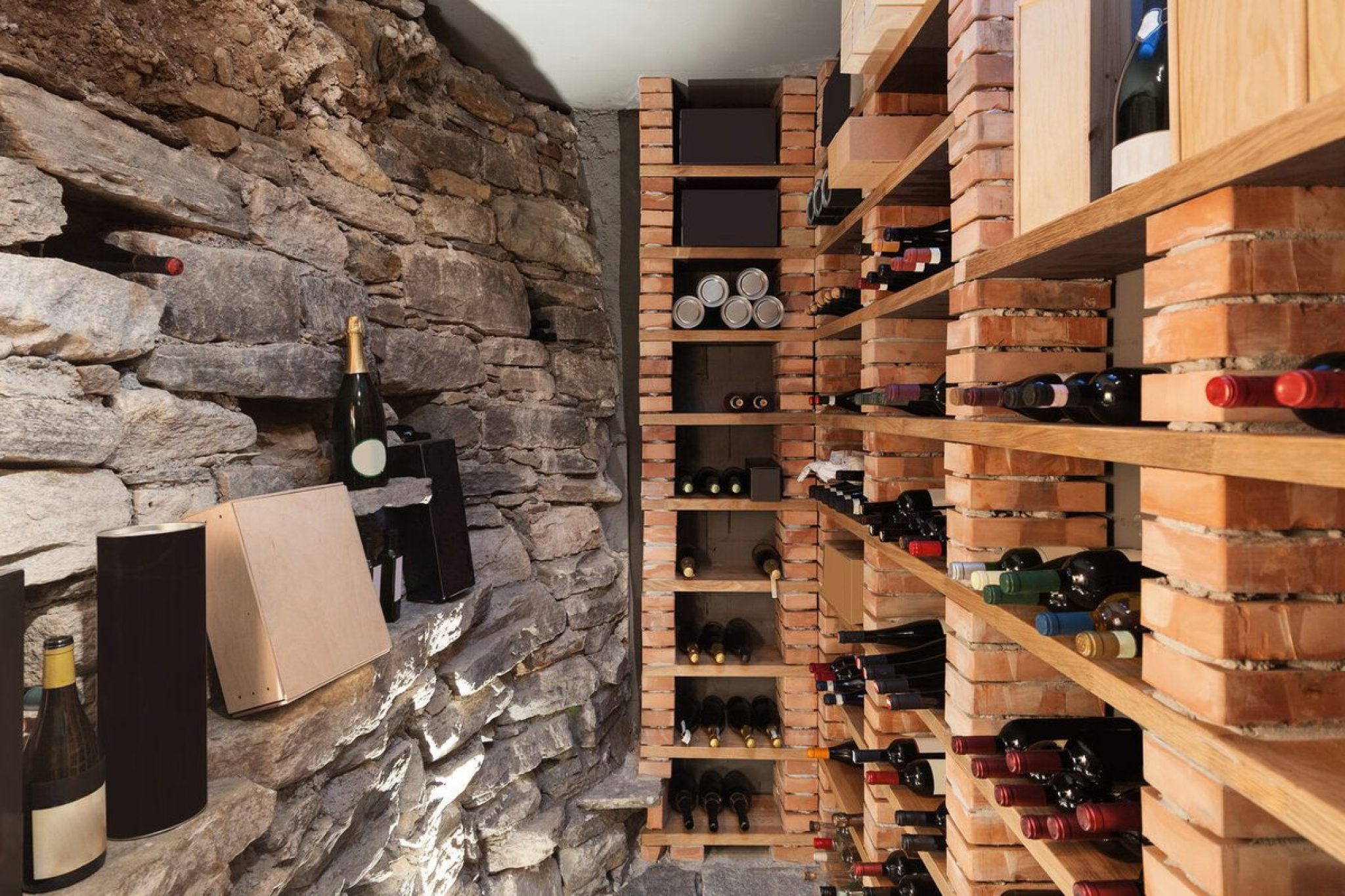 Cave A Vin Enterree Prix